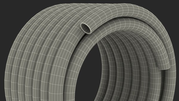 Hose reel pipe 3D - TurboSquid 1684437