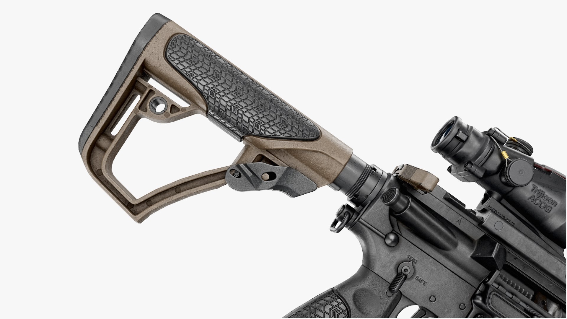 3D Daniel Defense DDM4 Assault Rifle Model - TurboSquid 2198992