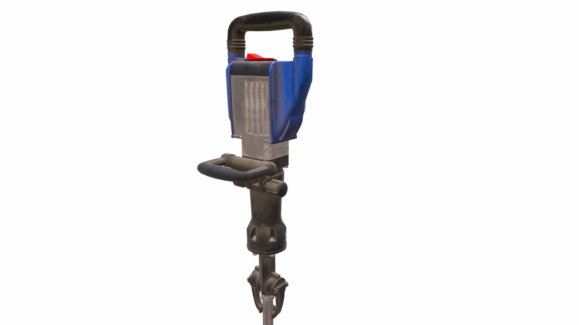 Demolition Hammer Machine Low Poly Model - TurboSquid 2391192
