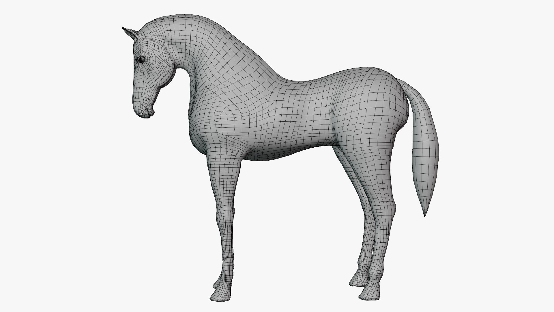 Horse Animated 3D Model - TurboSquid 2245491