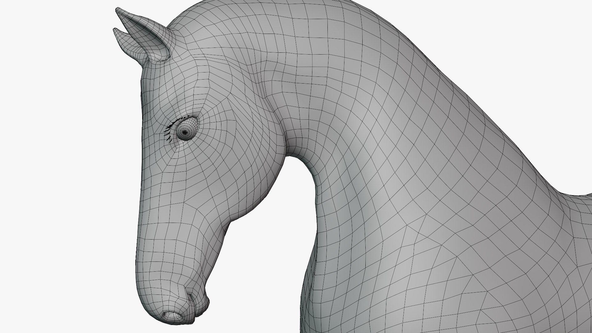 Horse Animated 3D Model - TurboSquid 2245491