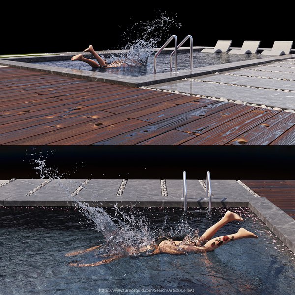 Swimming Pool Diving 3D model - TurboSquid 1897019