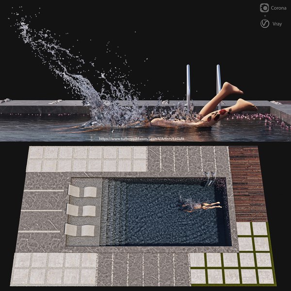 Swimming Pool Diving3D模型 - TurboSquid 1897019