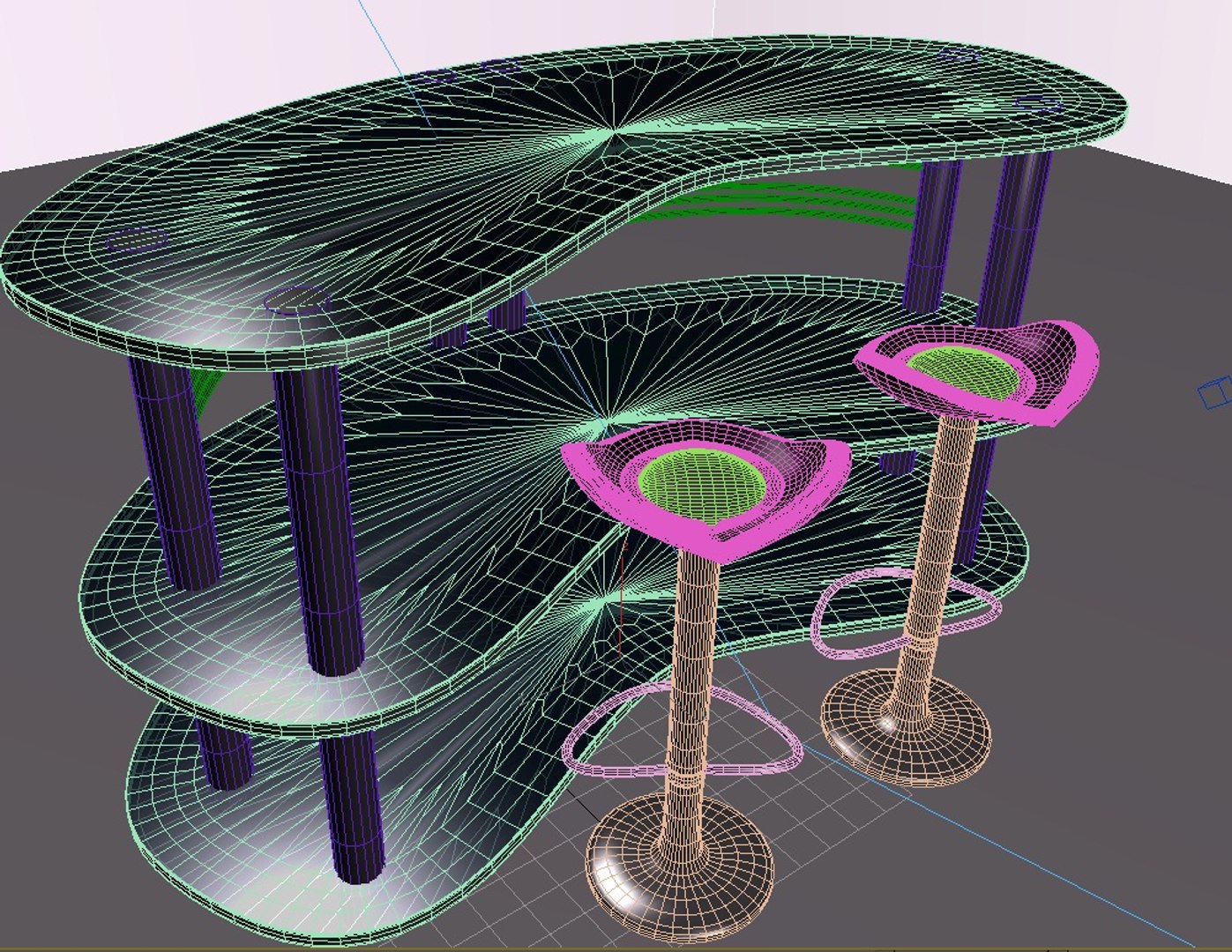 Modern Bar Counter Max