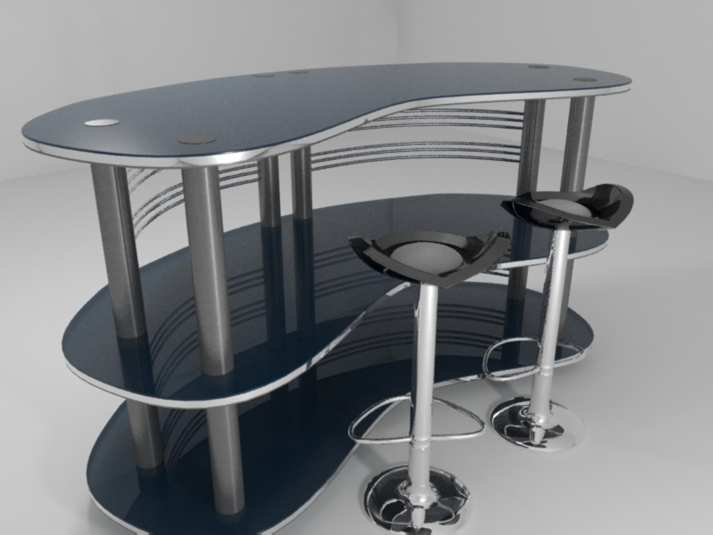 Modern Bar Counter Max