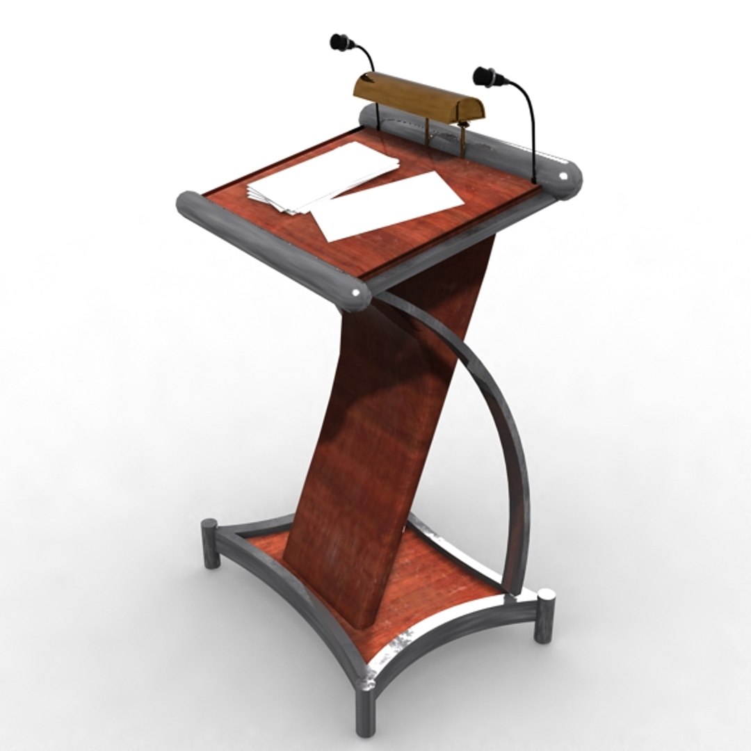 Podium 3D Model - TurboSquid 1467506