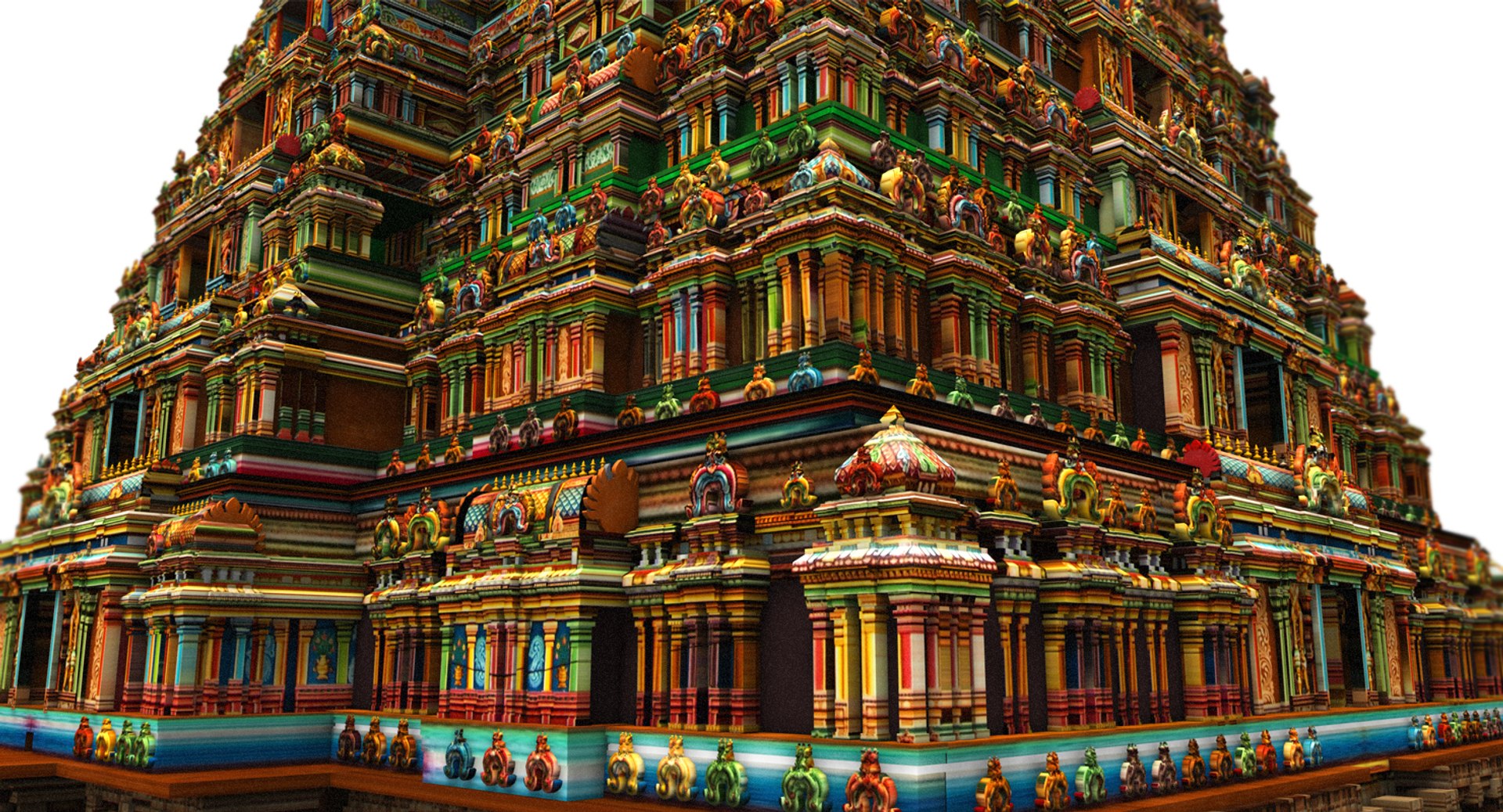 3D Temple - TurboSquid 1469626