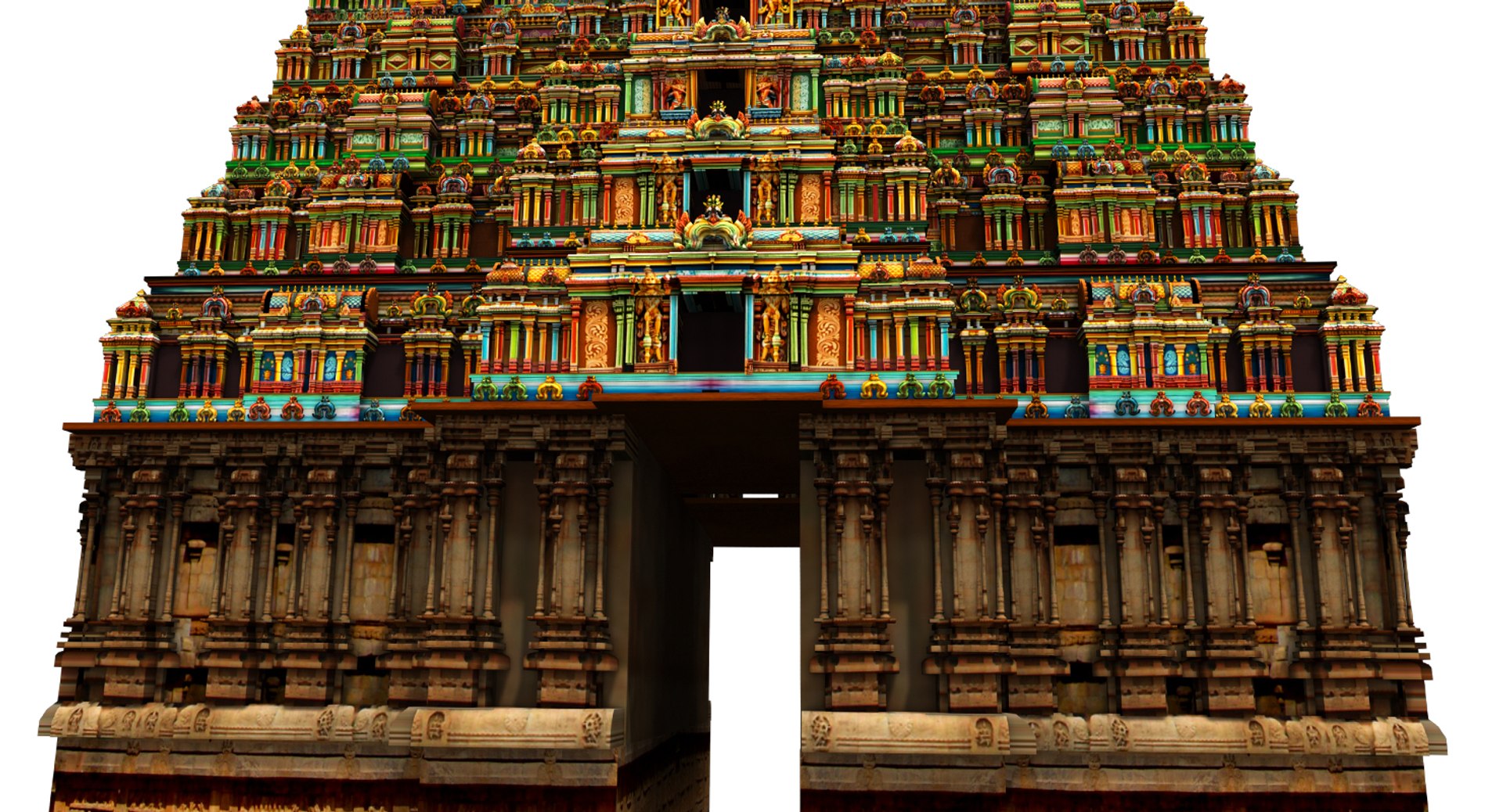 3D Temple - TurboSquid 1469626