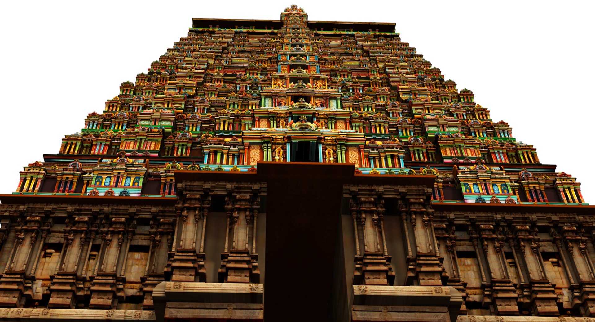 3D Temple - TurboSquid 1469626