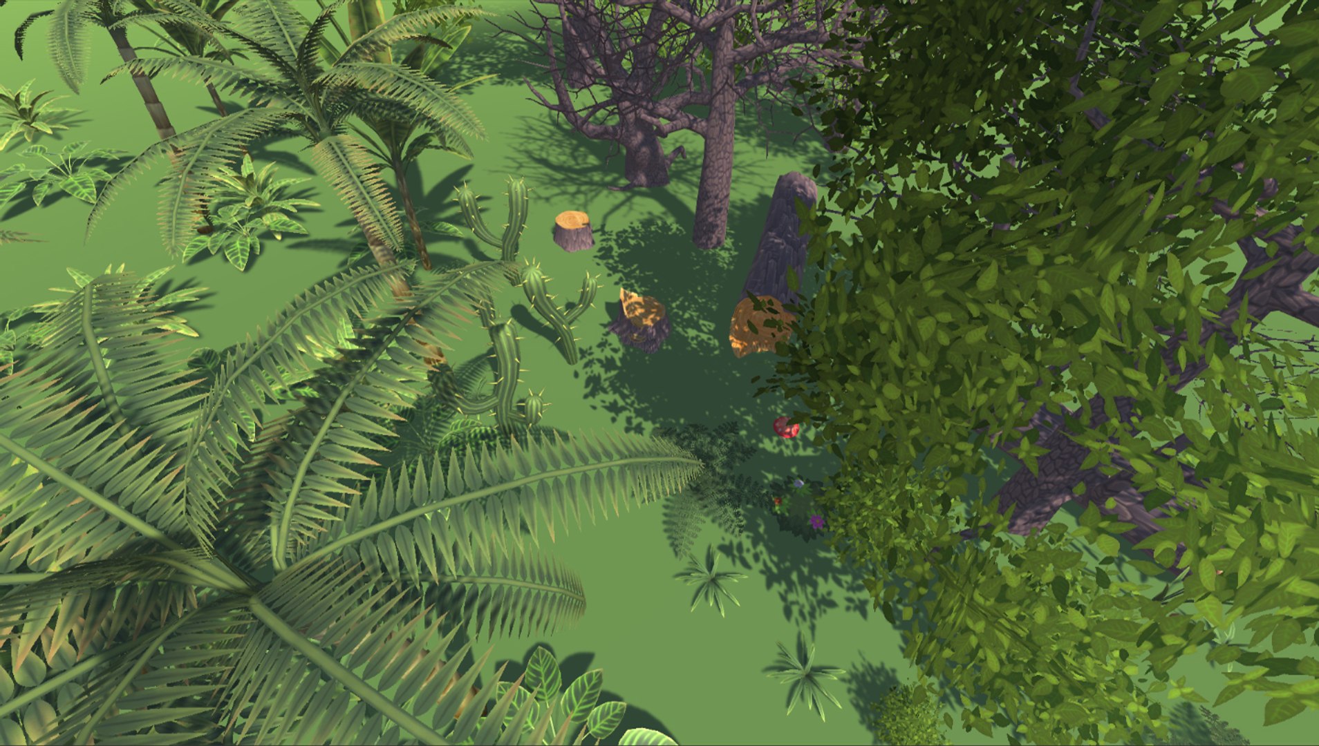 Vegetation Handpainted Trees Bushes 3D Model - TurboSquid 1393544
