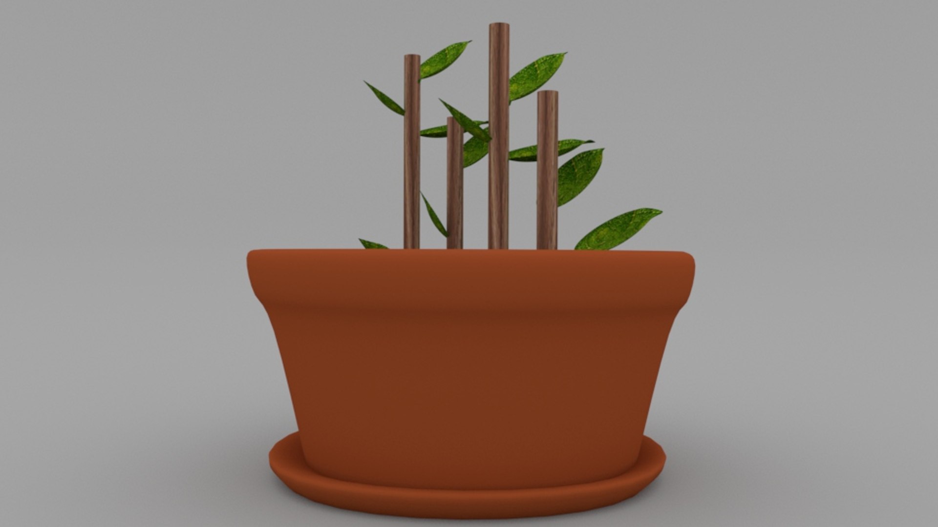 3D Flower Pot Model - TurboSquid 1644914
