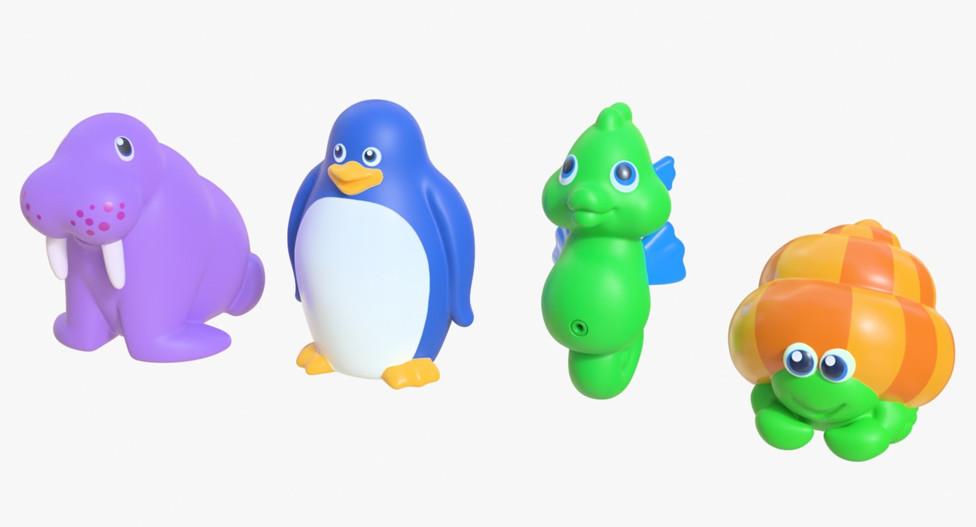 Rubber Toy Pack 02 3D - TurboSquid 1233626