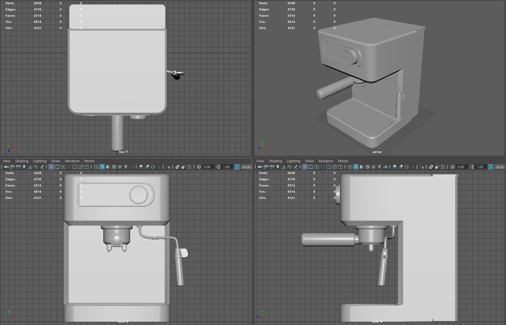 COFFEE MAKER 3D Model - TurboSquid 1741968