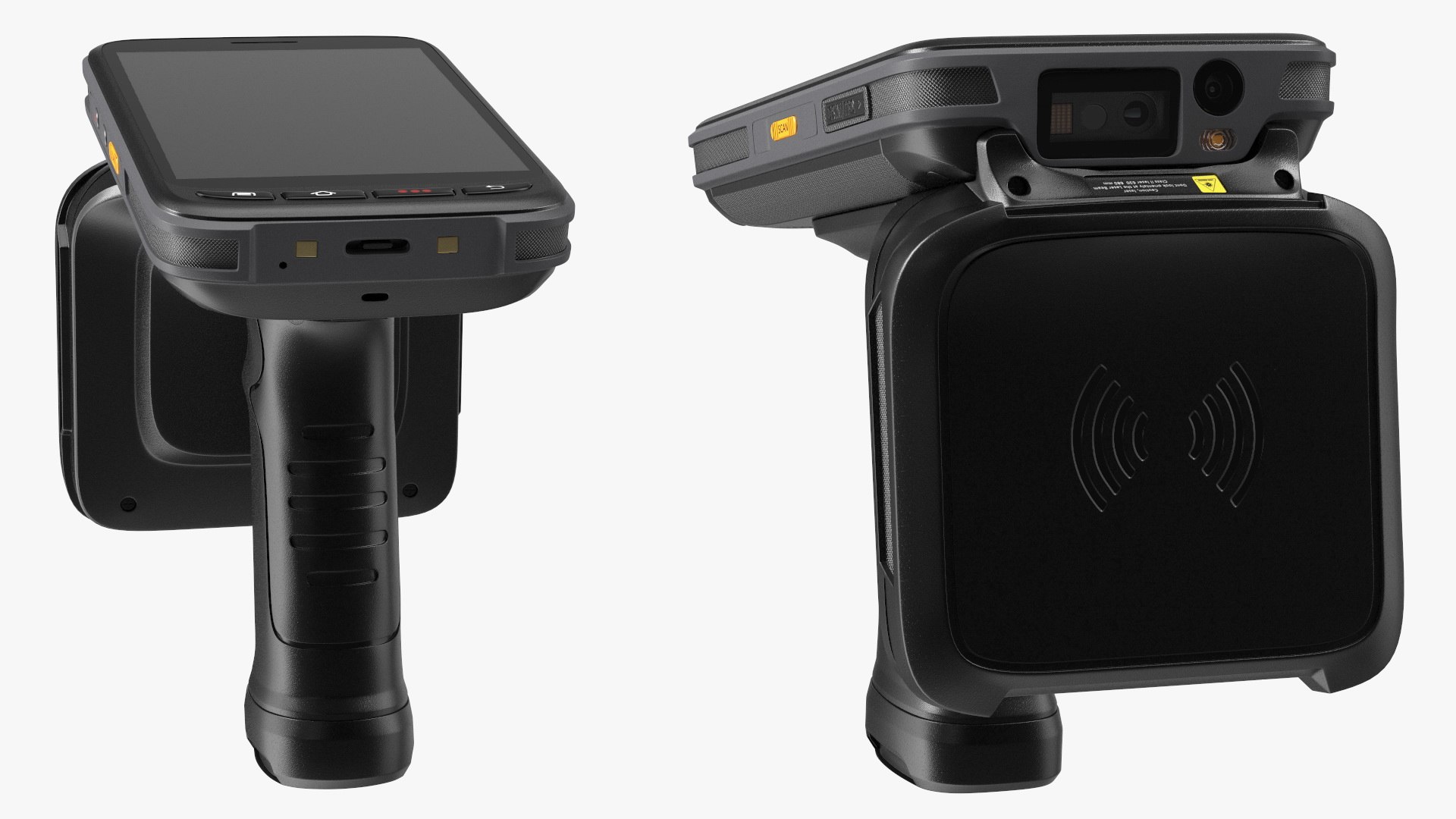 Chainway Wireless Barcode Reader 3D model - TurboSquid 2058160