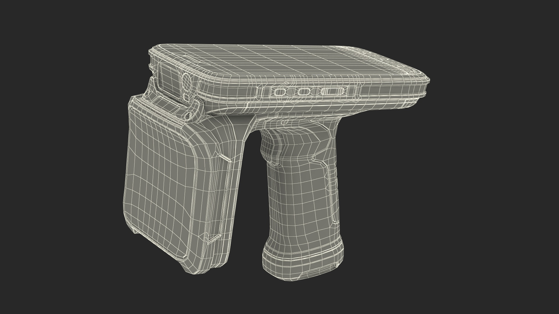 Chainway Wireless Barcode Reader 3D Model - TurboSquid 2058160