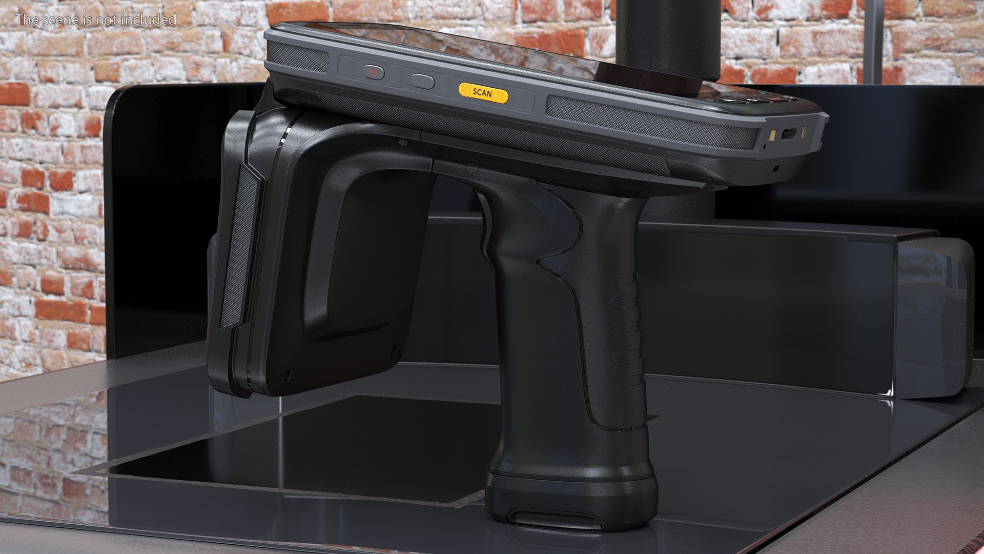 Chainway Wireless Barcode Reader 3D Model - TurboSquid 2058160