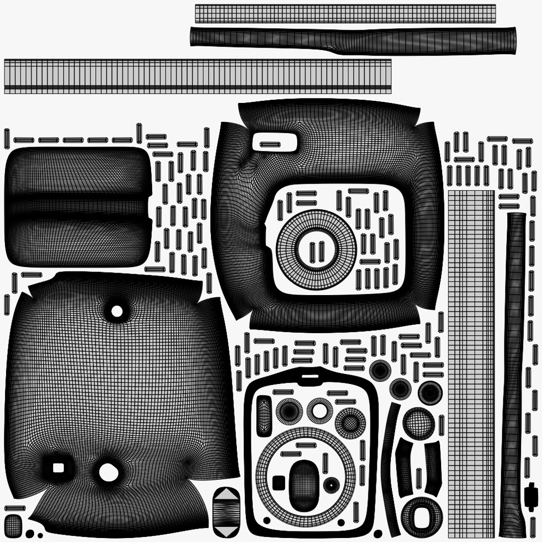 3D Model Matte White Instant Camera - TurboSquid 2289880