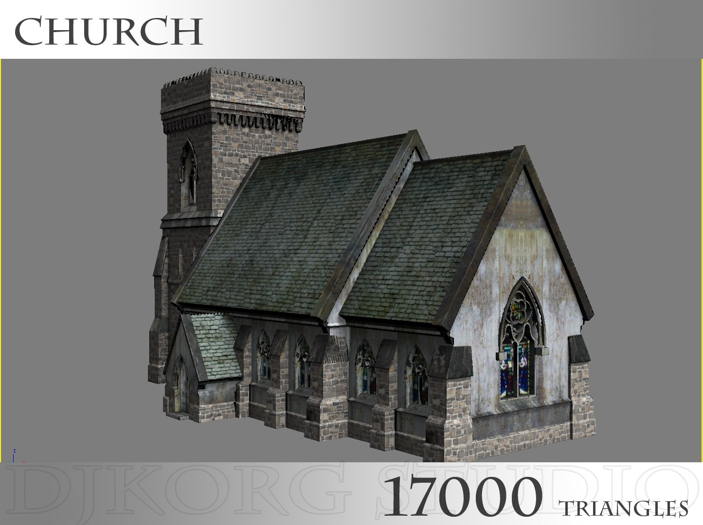 3d Church Chapel