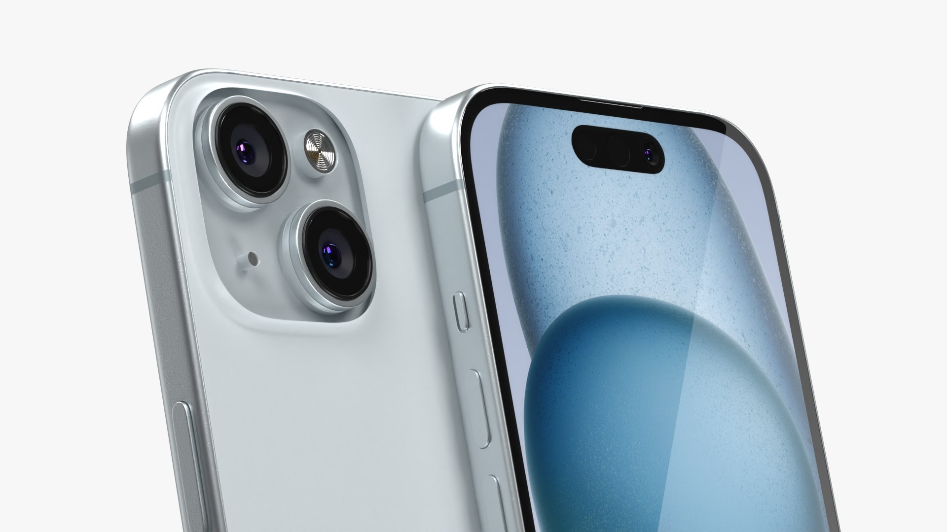 IPhone 15 Blue 3D - TurboSquid 2135495