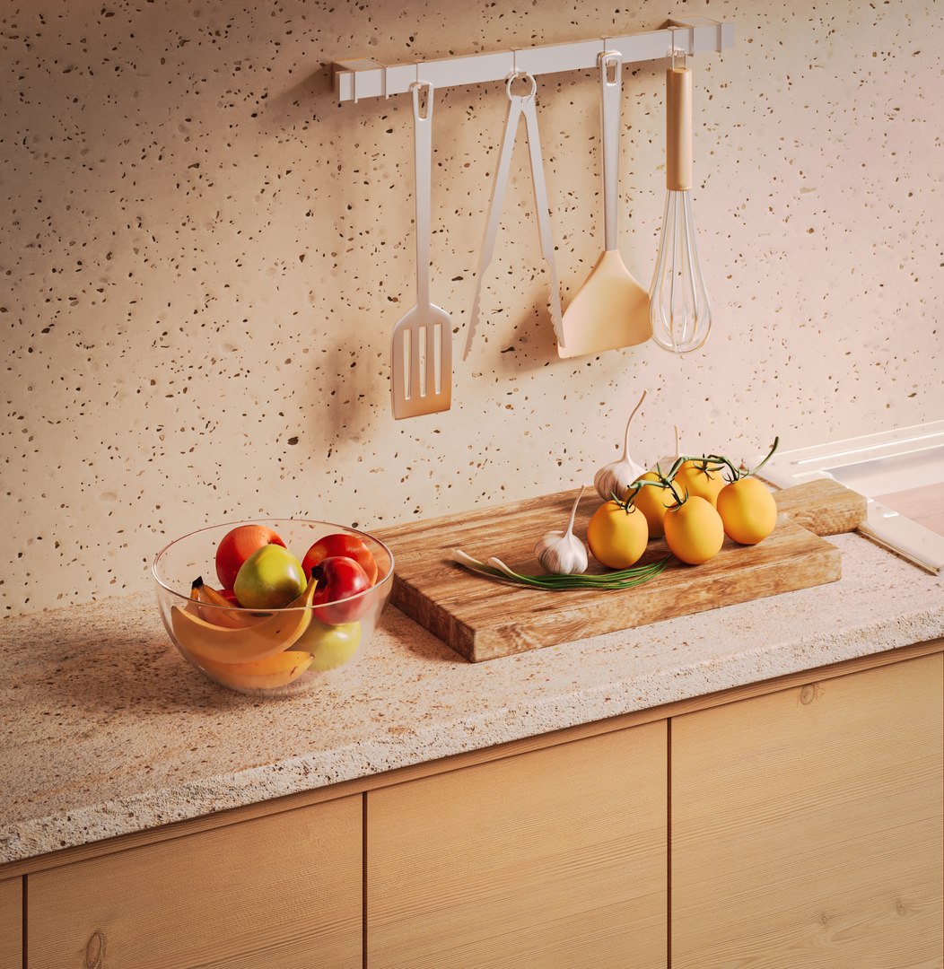 3D Model Modern Kitchen - TurboSquid 2439916