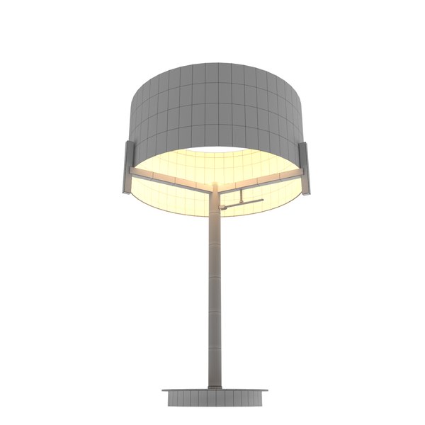 3d model contemporary table lamp