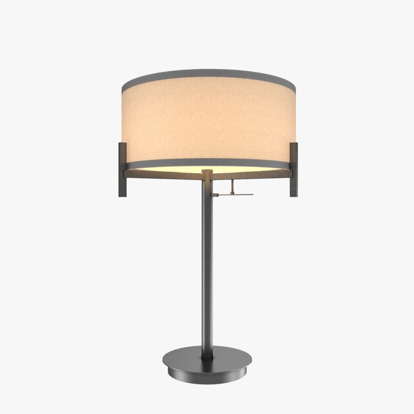 3d model contemporary table lamp
