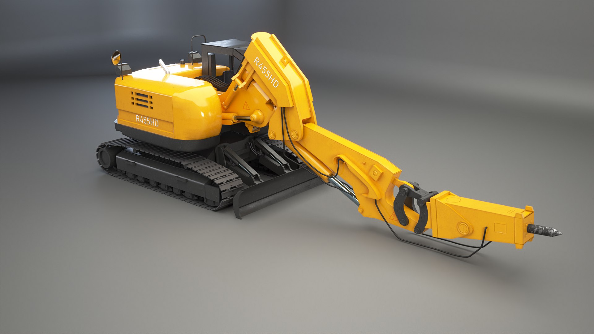 3D Model Generic Compact Tunnel Excavator - TurboSquid 2254580