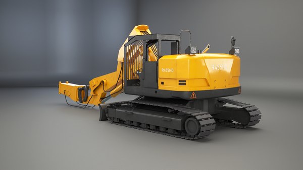 modelo 3d Excavadora de túnel compacta genérica - TurboSquid 2254580