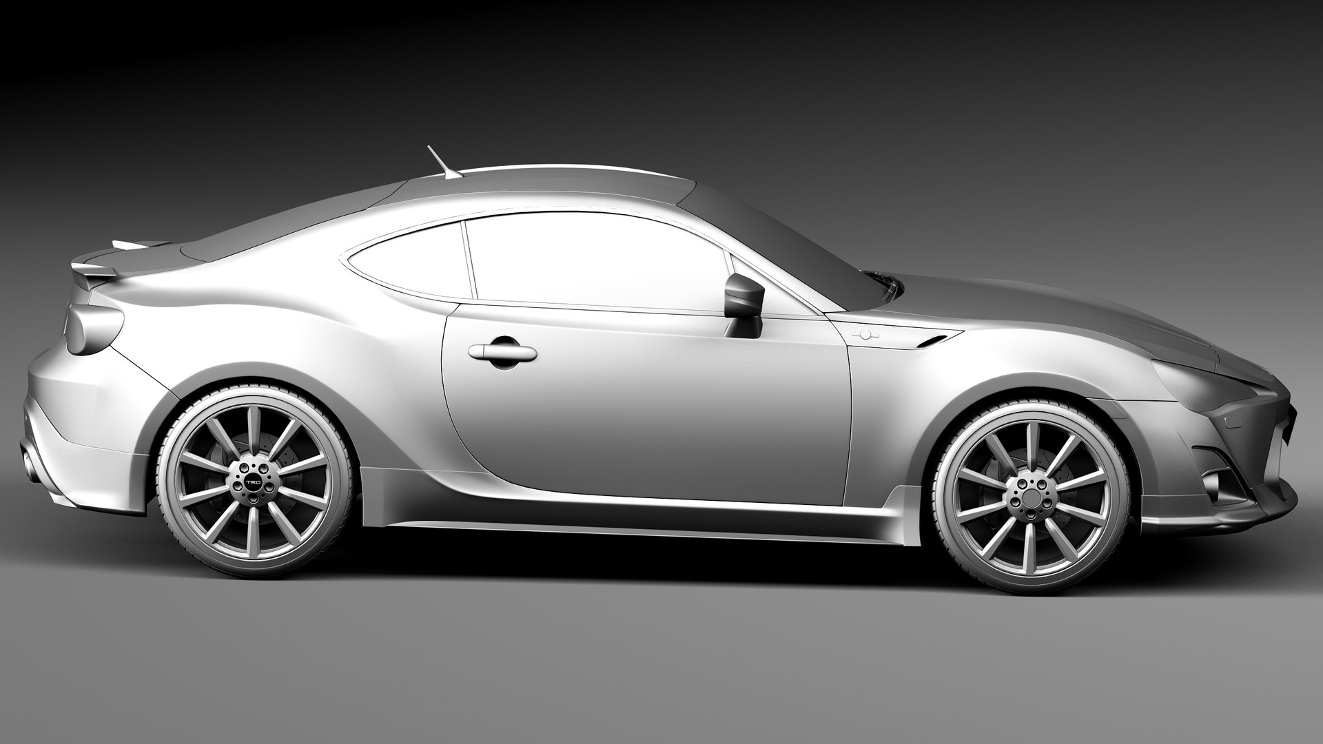 3d 2012 2014 Sport Coupe Model