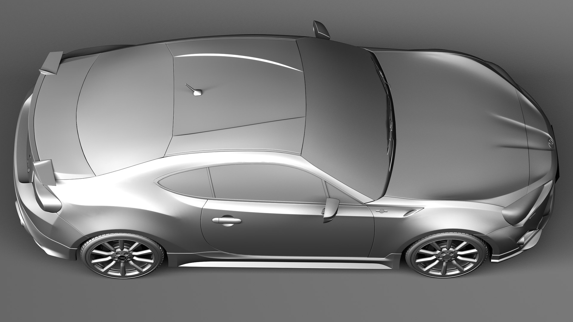 3d 2012 2014 Sport Coupe Model
