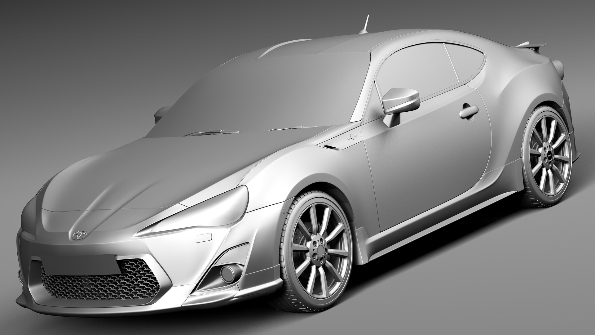 3d 2012 2014 Sport Coupe Model