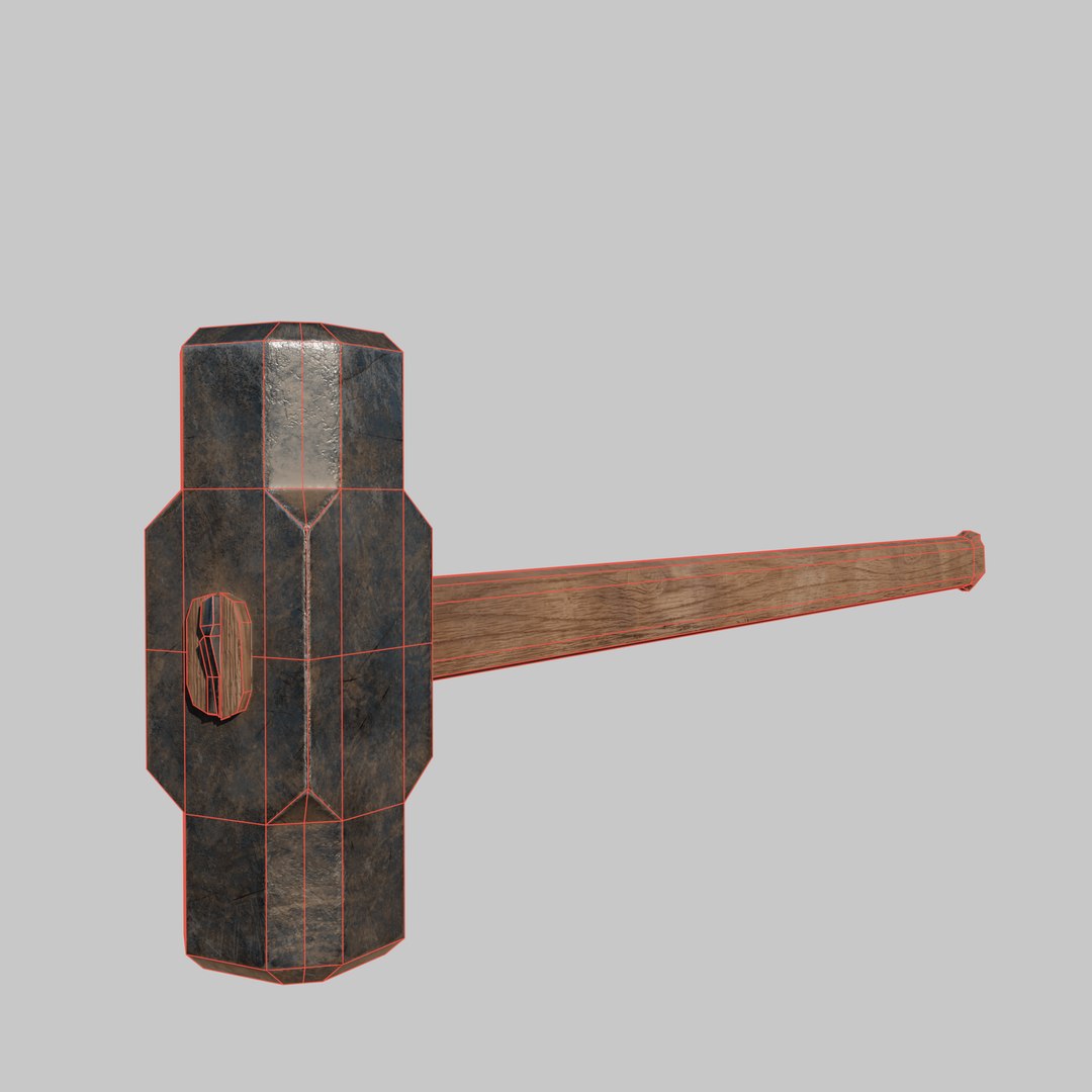 Sledgehammer 3D Model - TurboSquid 2083343