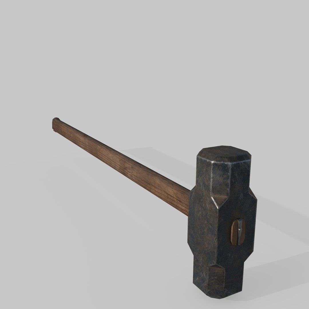 Sledgehammer 3D Model - TurboSquid 2083343
