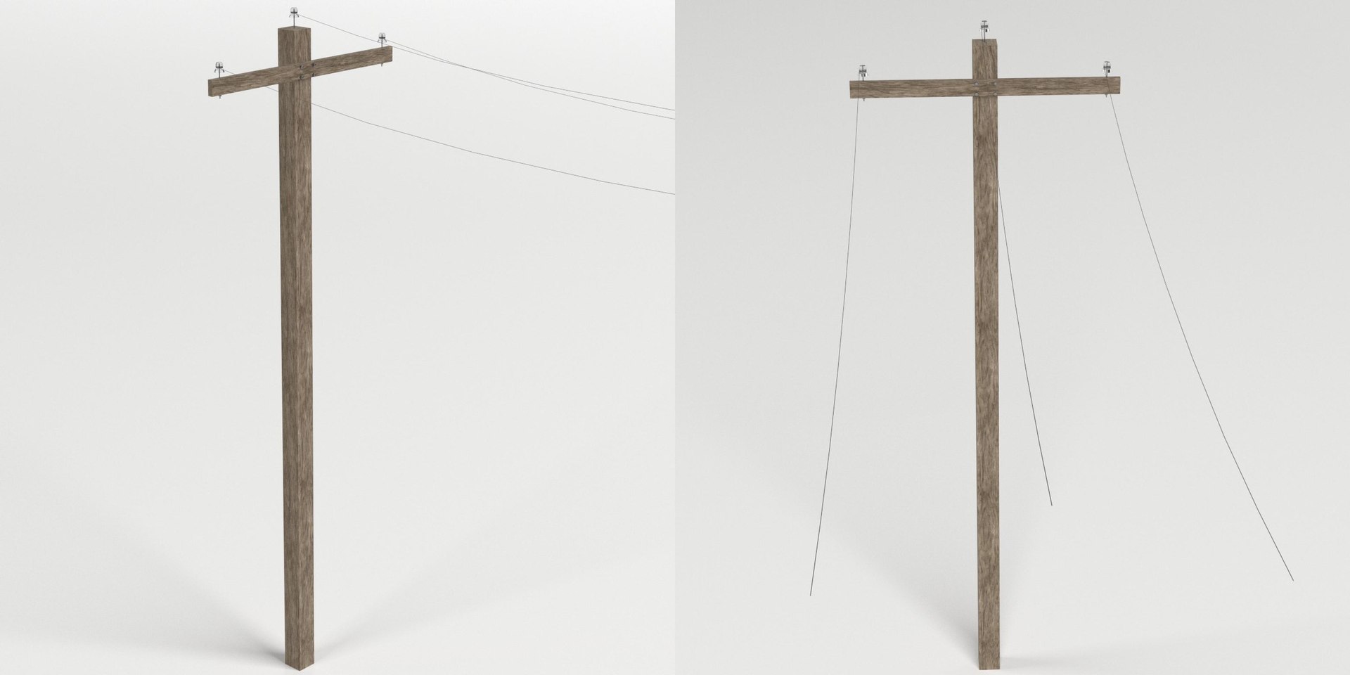 Telephone Pole 3D Model - TurboSquid 1378109