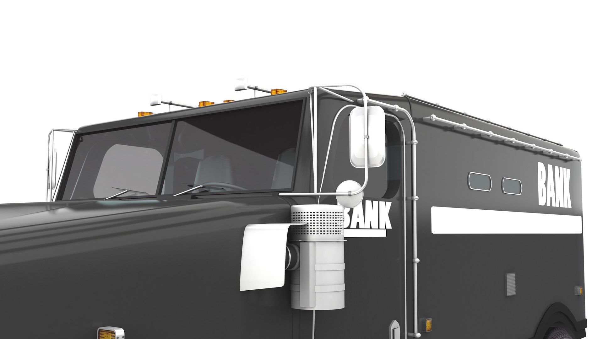 Bank armored car 3D - TurboSquid 1608061