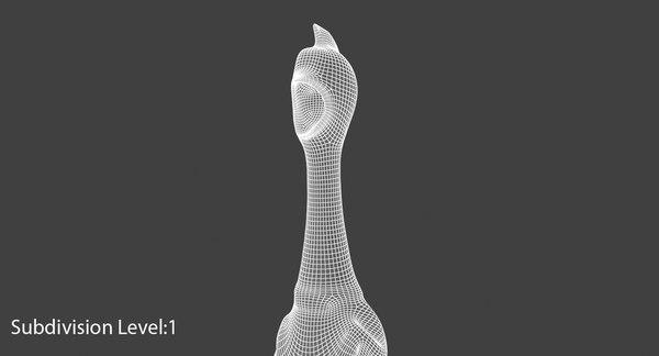 3D rubber chicken model - TurboSquid 1394669
