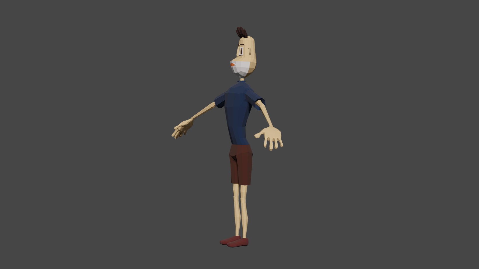 3D Low Poly Game Ready 3D Character Model - TurboSquid 2320472