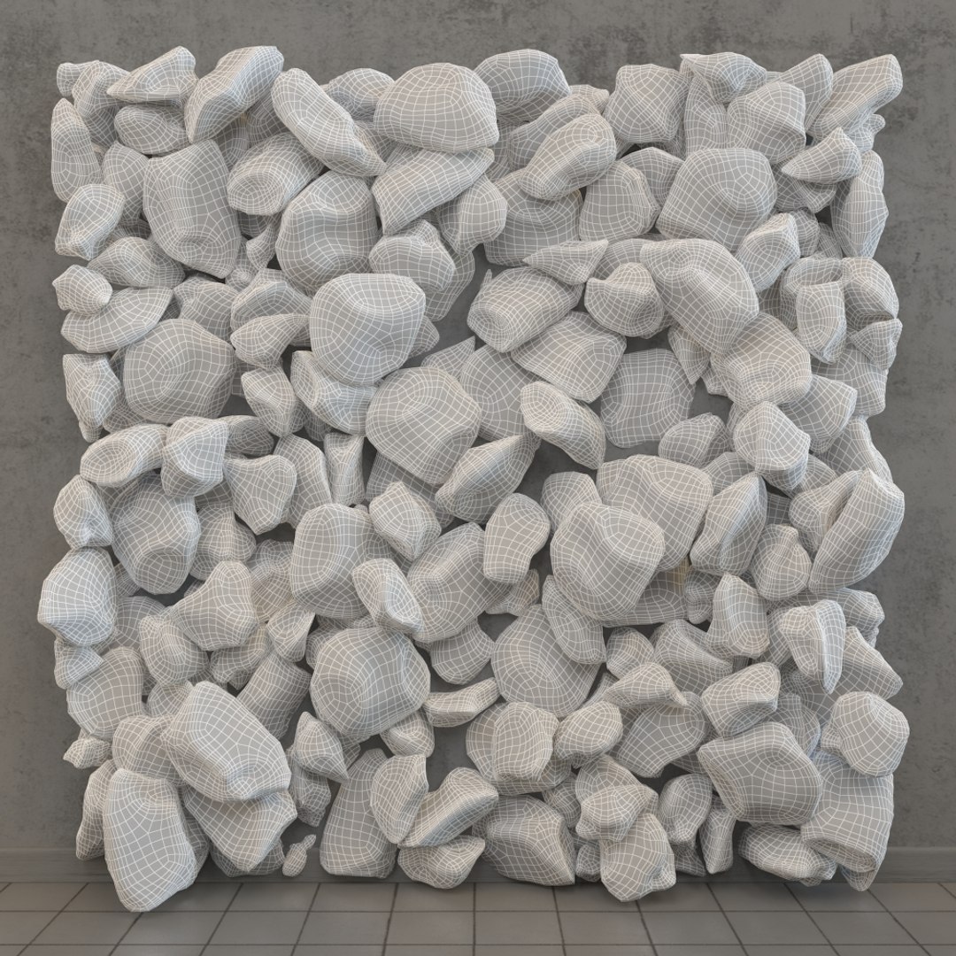 3d Model Stone Panels