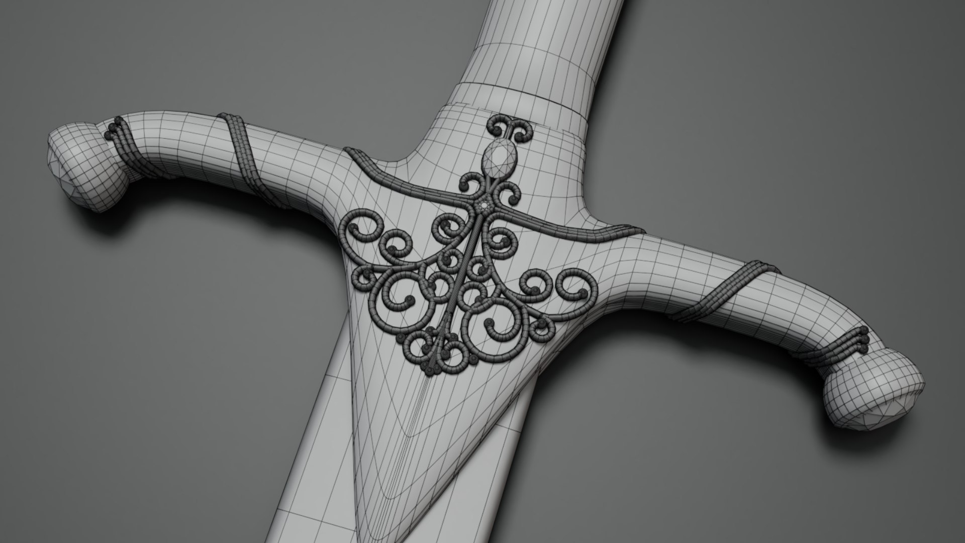 3D Ruby Sword - TurboSquid 1952629