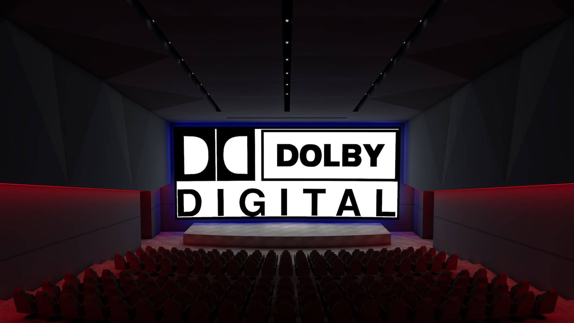 Dolby Movie Theater 3D Model - TurboSquid 1759685