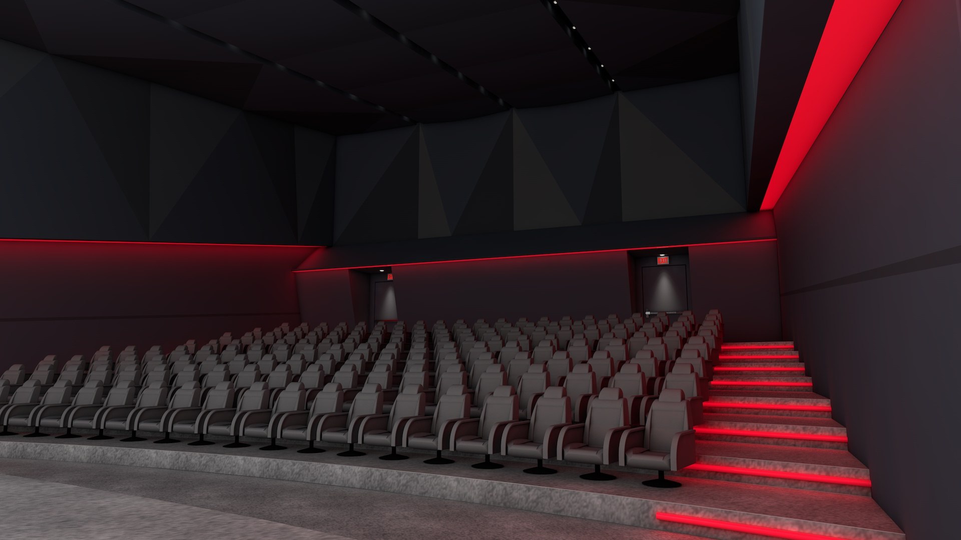 Dolby Movie Theater 3D Model - TurboSquid 1759685
