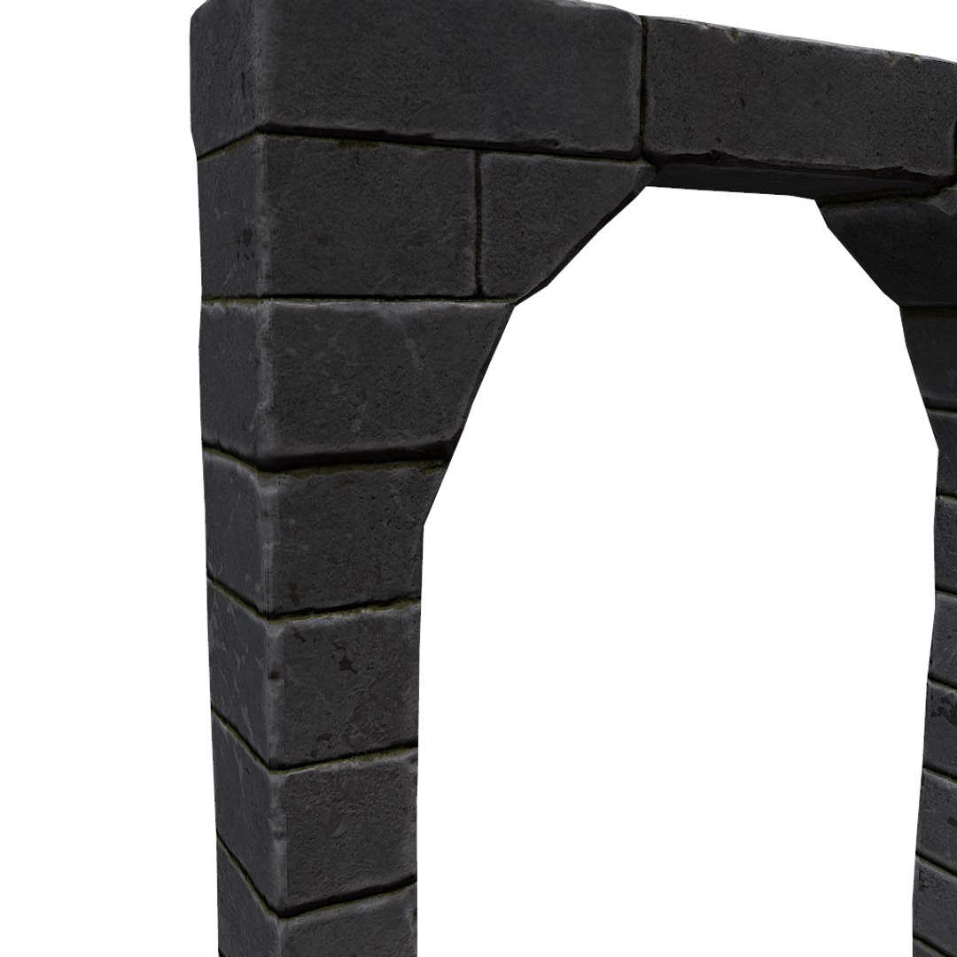 3d Model Stone Arch