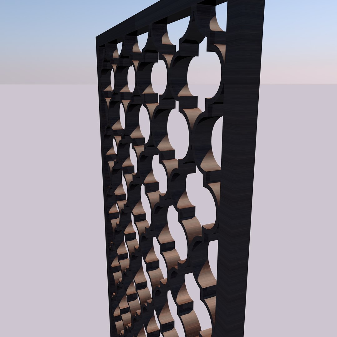 Wooden Screen 3D Model - TurboSquid 2234676