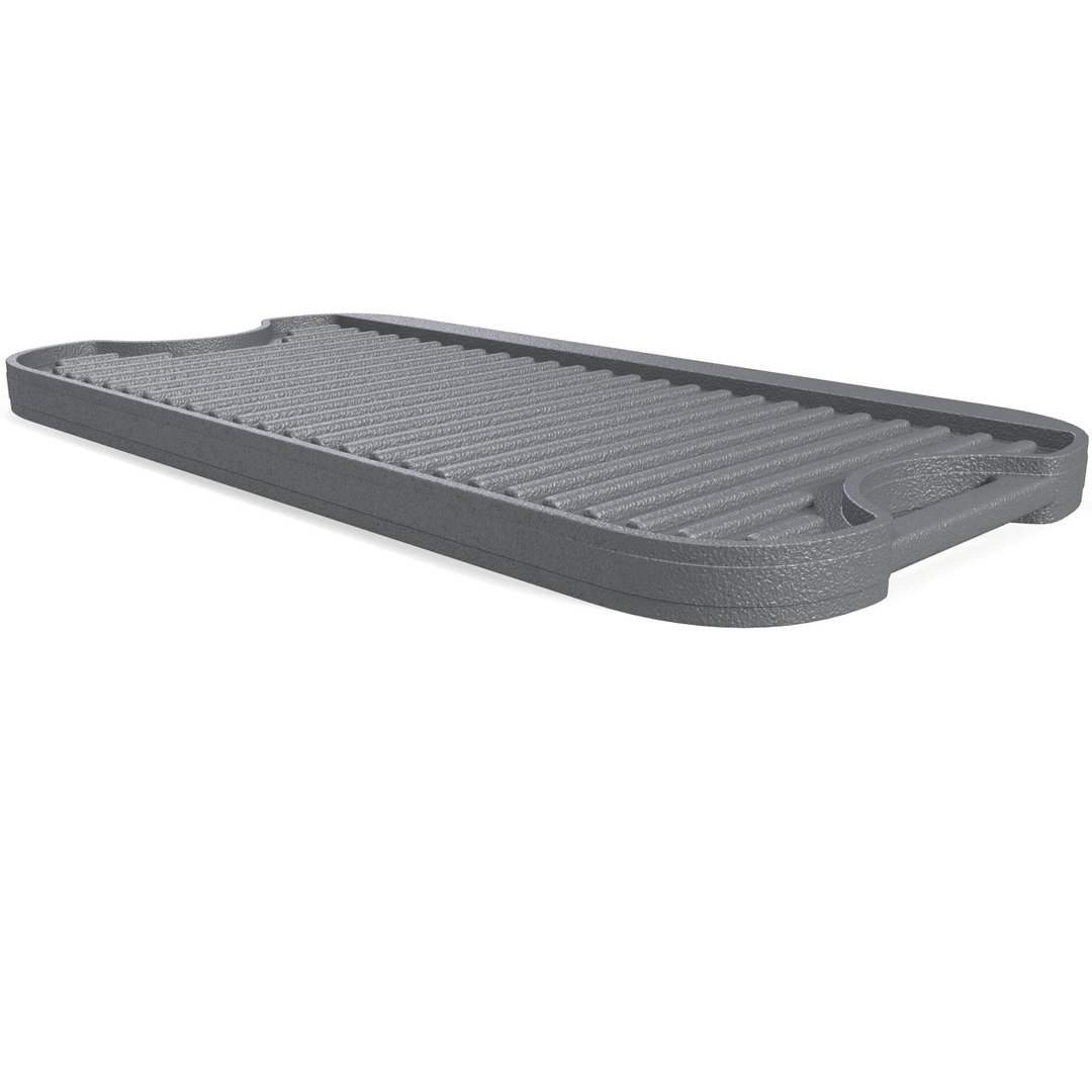 3d model iron grill griddle