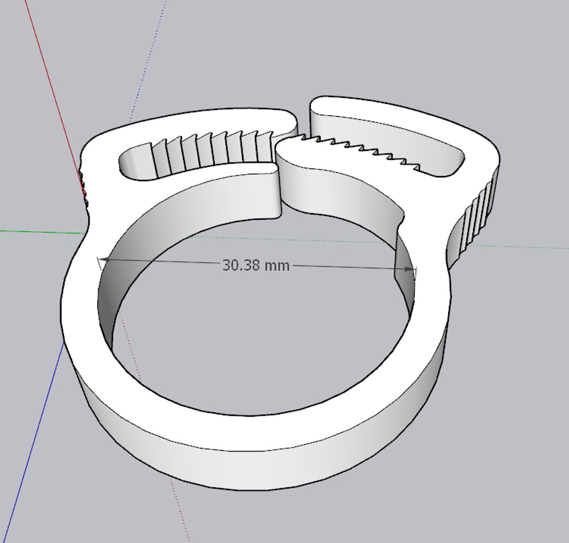 3D SNAPPER HOSE CLAMP Set Of 4 - TurboSquid 2216866