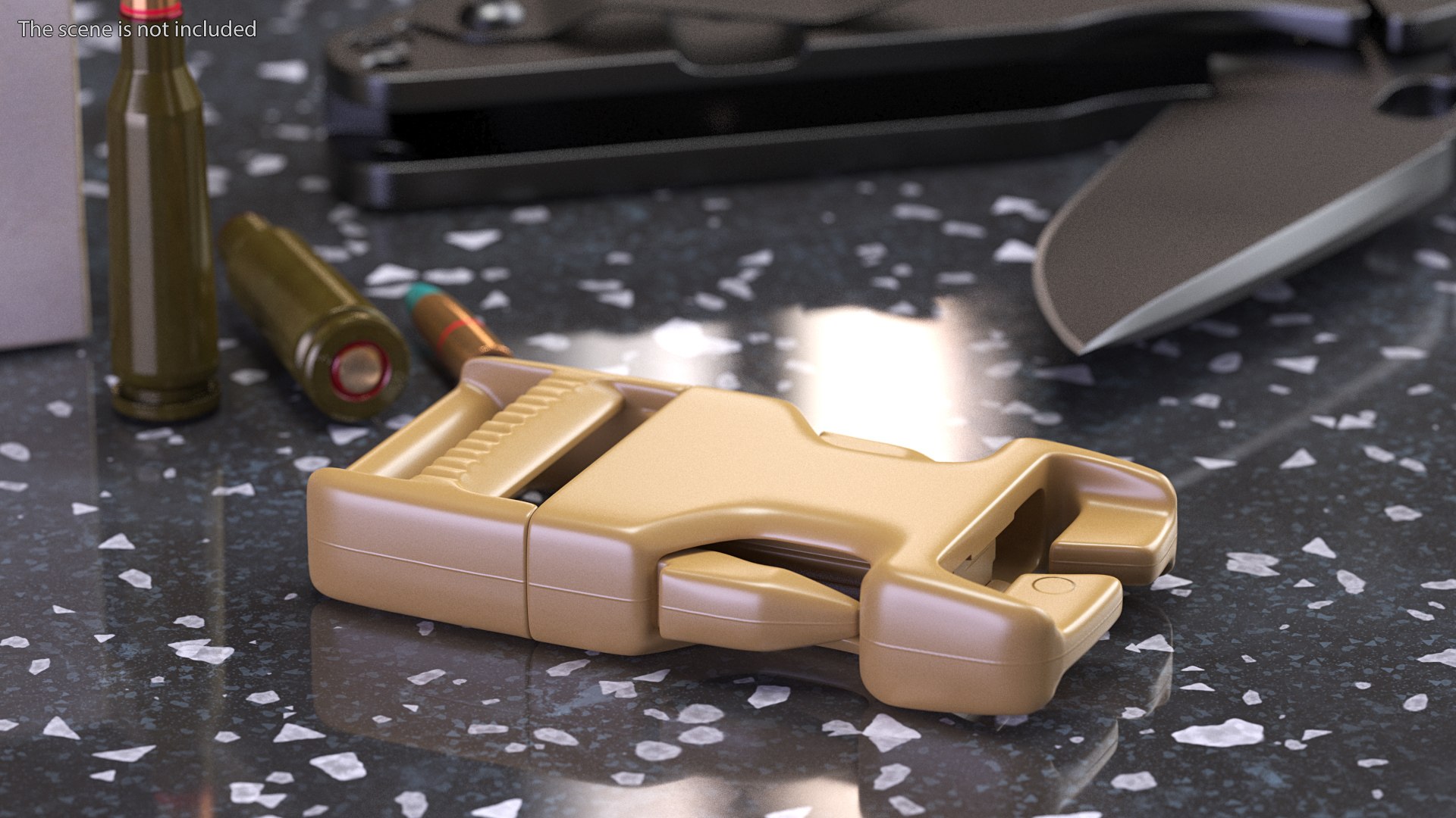 Quick Release Plastic Buckle 3D Model - TurboSquid 1781650