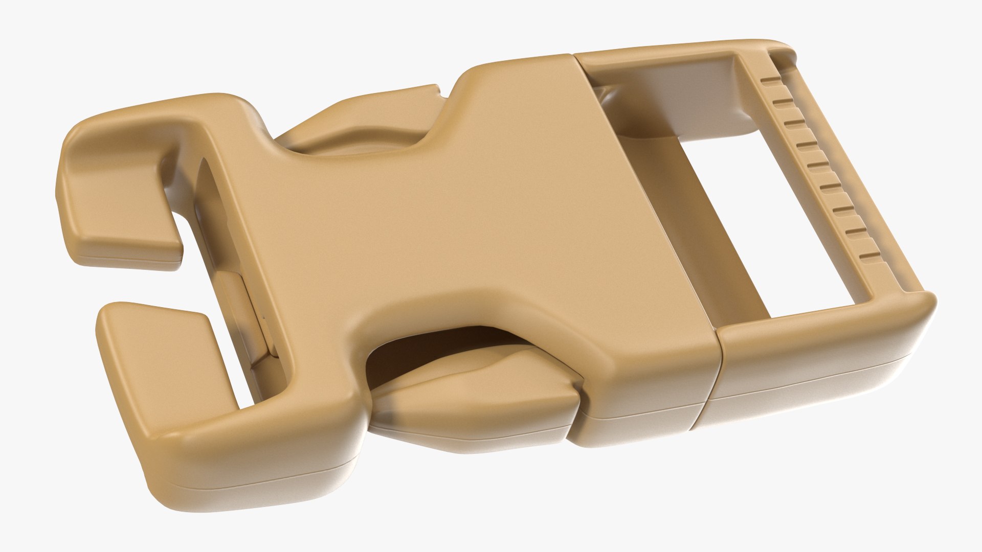 Quick Release Plastic Buckle 3D model - TurboSquid 1781650