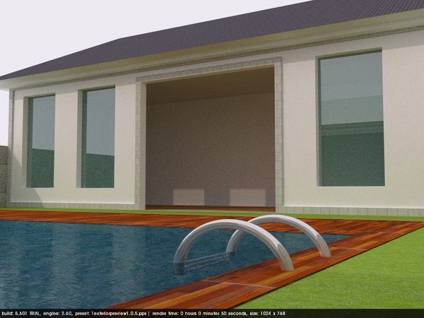SketchUp Swimming-Pool Models | TurboSquid