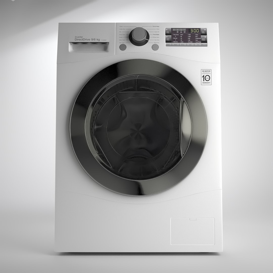 3ds Max Washing Machine