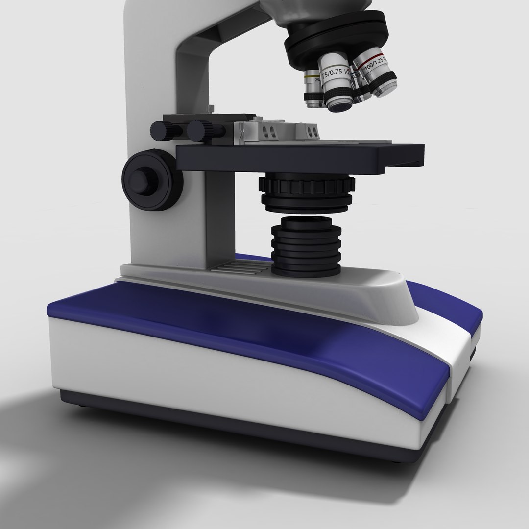 Microscope Micro 3d Model